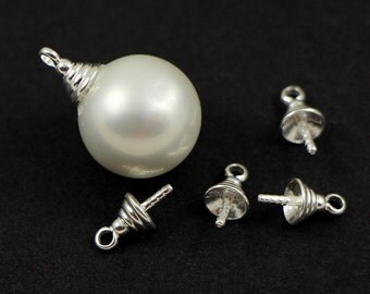 Sterling silver bail | Etsy