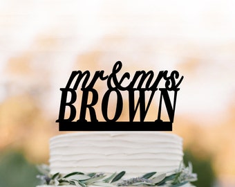 Items similar to Original Rustic Custom Cake Topper Distressed Wedding ...