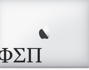 Greek letter decal | Etsy
