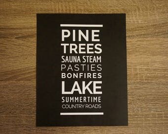 Michigan decor | Etsy