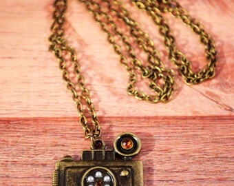 Camera jewelry | Etsy