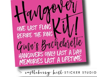 Wedding recovery kit | Etsy