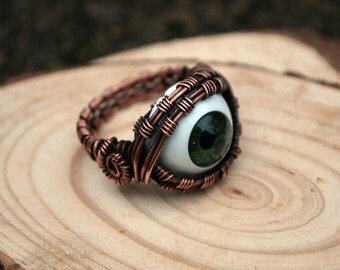 Wire wrap eye | Etsy