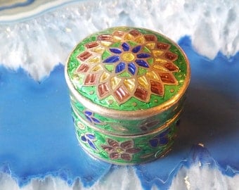 Antique pill box | Etsy