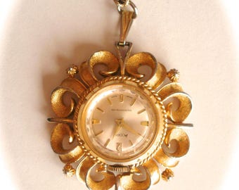 Ladies pendant watch | Etsy