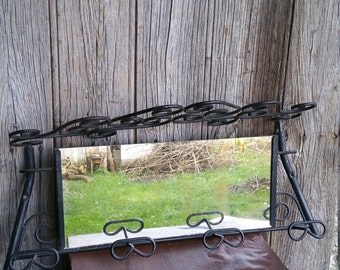 Mirror coat rack | Etsy