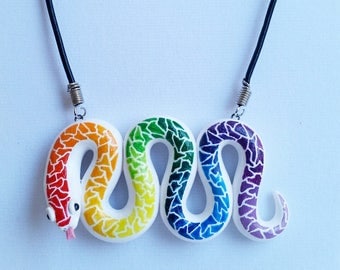 Rainbow snake | Etsy