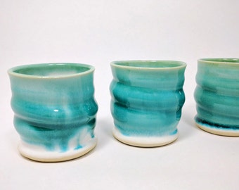 Ceramic shot glasses | Etsy