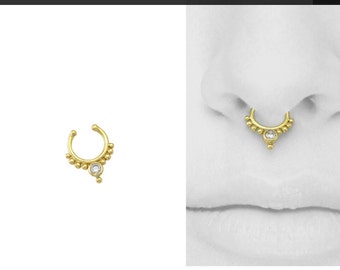 Unique fake lip ring related items | Etsy