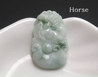Carved jade animal | Etsy