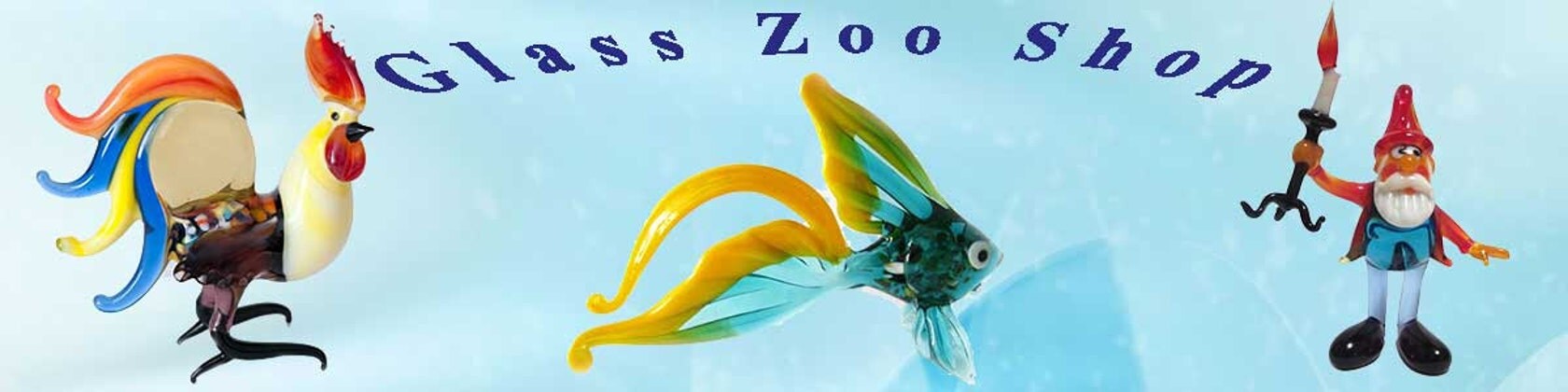 Glass Zoo Shop of Hand-Made Glass Animals by GlassZooShop on Etsy