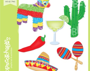 Fiesta clipart Mexican cinco de Mayo clipart 15058