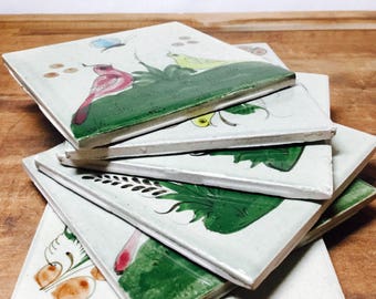 Handpainted coasters | Etsy