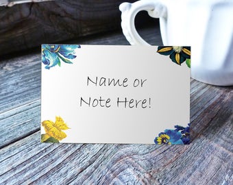 Buffet name tags | Etsy