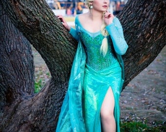 Queen elsa dress | Etsy
