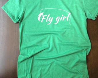 Fly fishing tshirt | Etsy