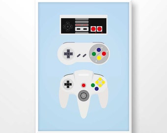 Nintendo printables | Etsy