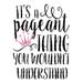 It's a Pageant Thing SVG Files for Cricut Design Space and
