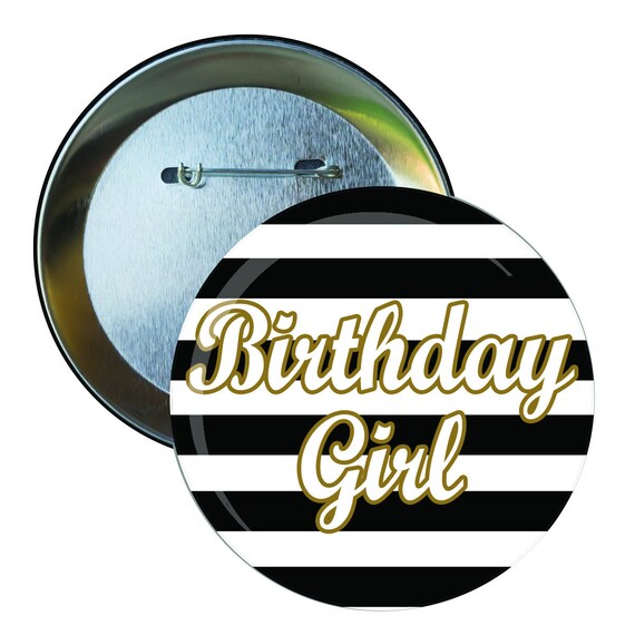 Custom Birthday Pin Buttons Personalized Colorful Pins for