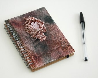 Wire bound journal | Etsy