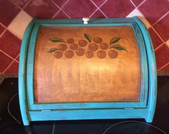 Vintage bread box | Etsy
