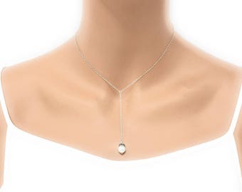 Y shaped necklace | Etsy