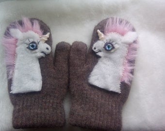 Animal mittens | Etsy