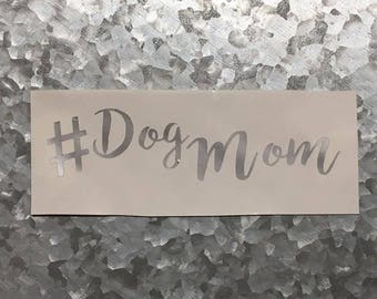 Dog mom decal | Etsy