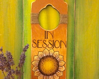 In session sign | Etsy