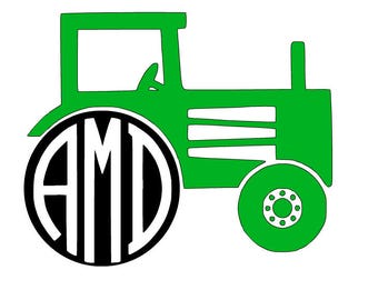 Tractor decal | Etsy