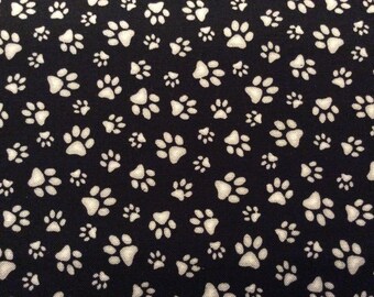 Paw print fabric | Etsy