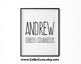 Andrew | Etsy