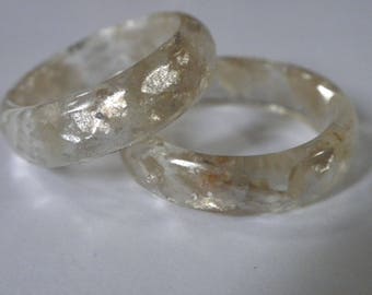 Clear resin ring | Etsy