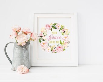 Items similar to New Creation print, bible verse art, bible verse print ...