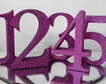 Standing numbers | Etsy