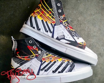 Music note shoes | Etsy