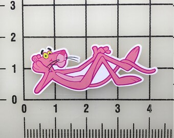 Pink panther sticker | Etsy