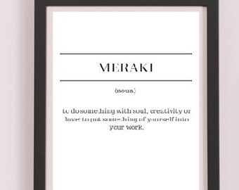 Meraki | Etsy