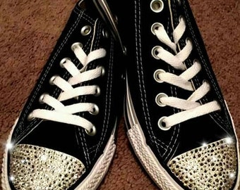 Black converse | Etsy
