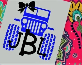 Jeep name decal | Etsy