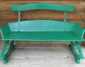 Western bench | Etsy