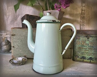 Enamel coffee pot | Etsy