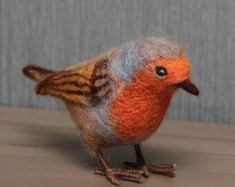 Needle felted bird | Etsy