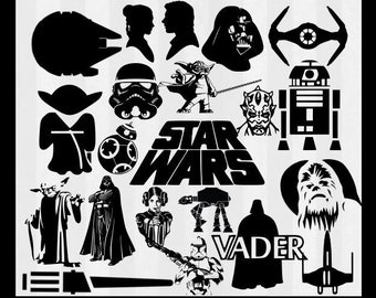 Starwars clipart | Etsy