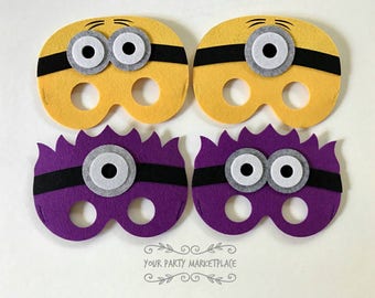 Minion mask | Etsy