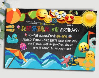 Pool party ideas | Etsy