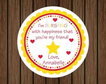 Starburst stickers | Etsy