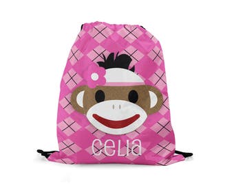 Monkey backpack | Etsy