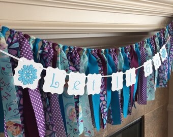 Frozen party banner | Etsy