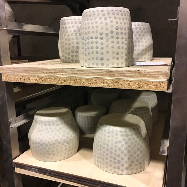 Unique ceramics cups plates bowls platters art by EeliArtStudio